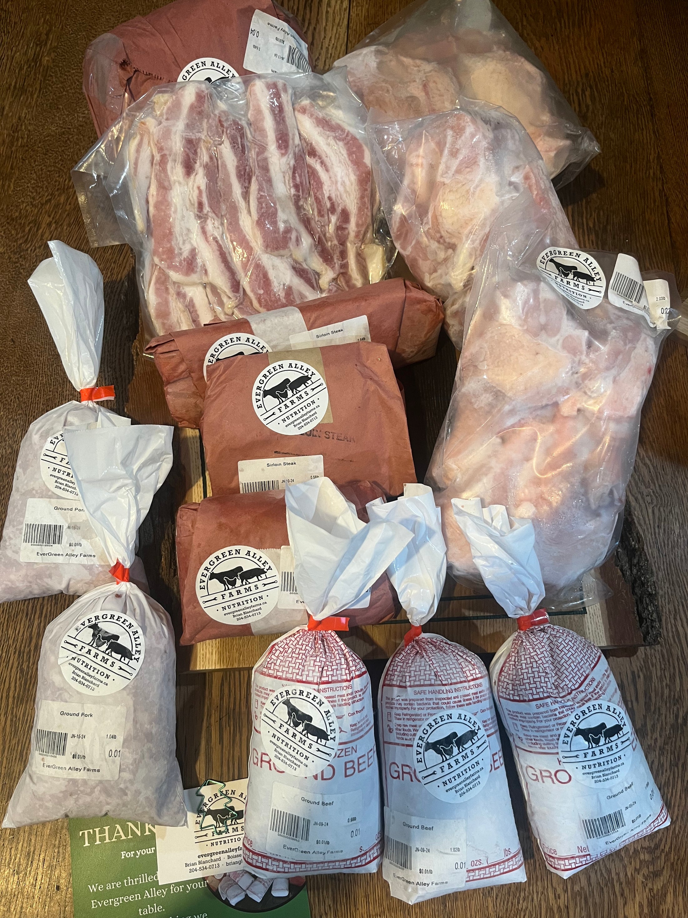Farmer's Choice Meat Box – EverGreen Alley Farms